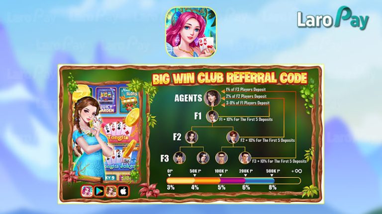 Big Win Club Referral Code: How to receive and use referral code